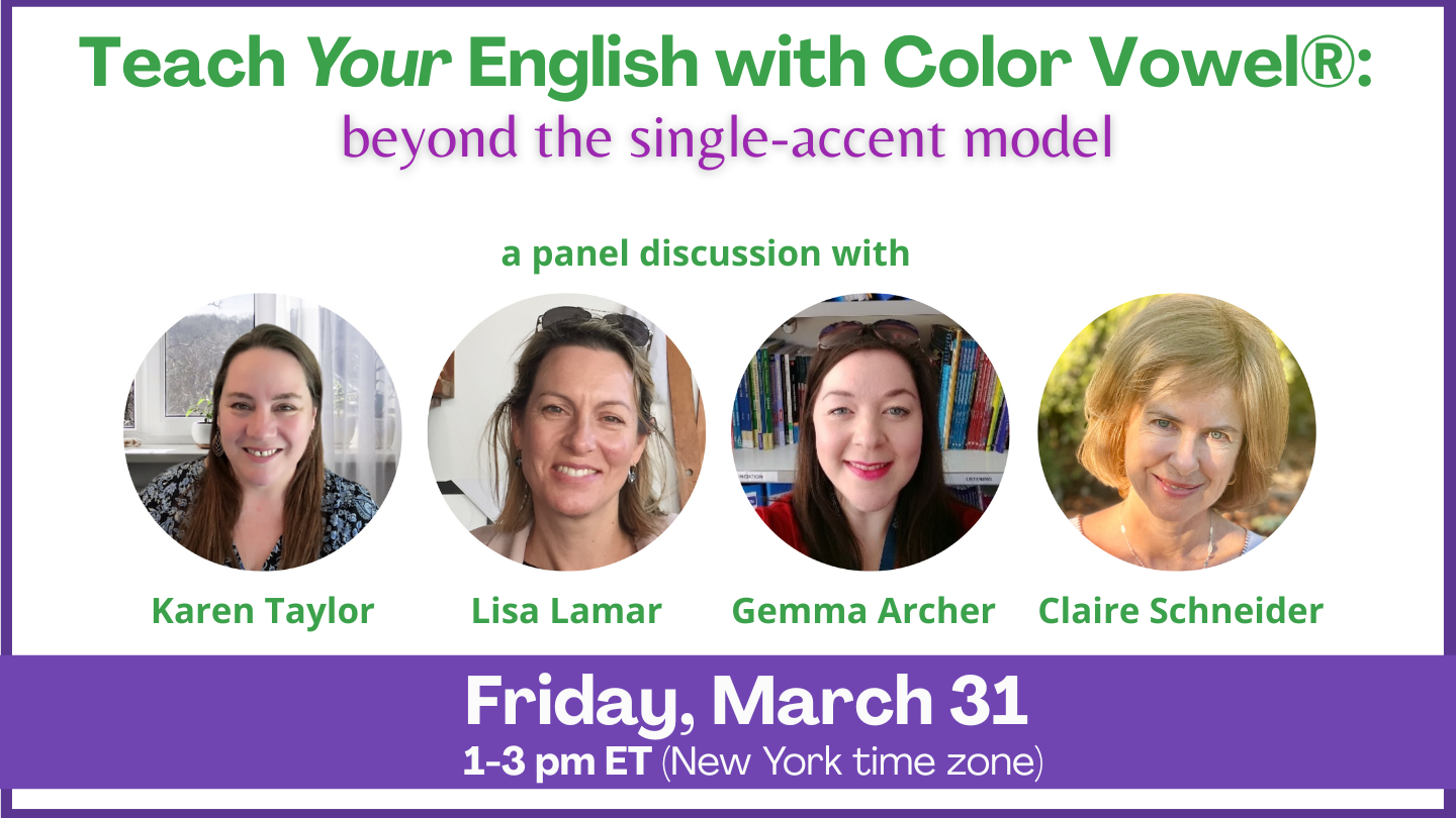 Revolutionize English language teaching and learning | Color Vowel